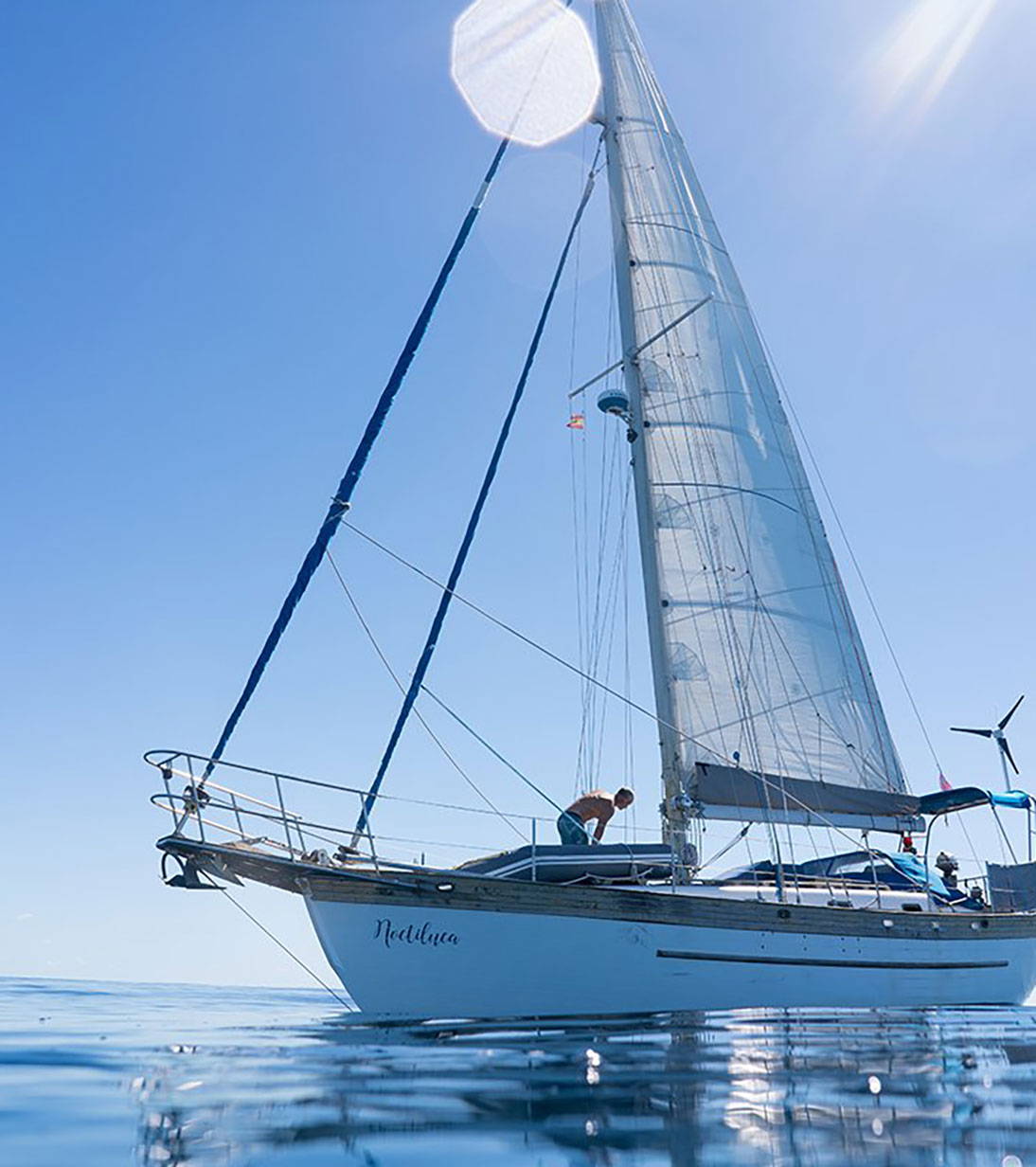 Sailing Light: Tom & Lou Luddington | Blog | The Finisterre Broadcast