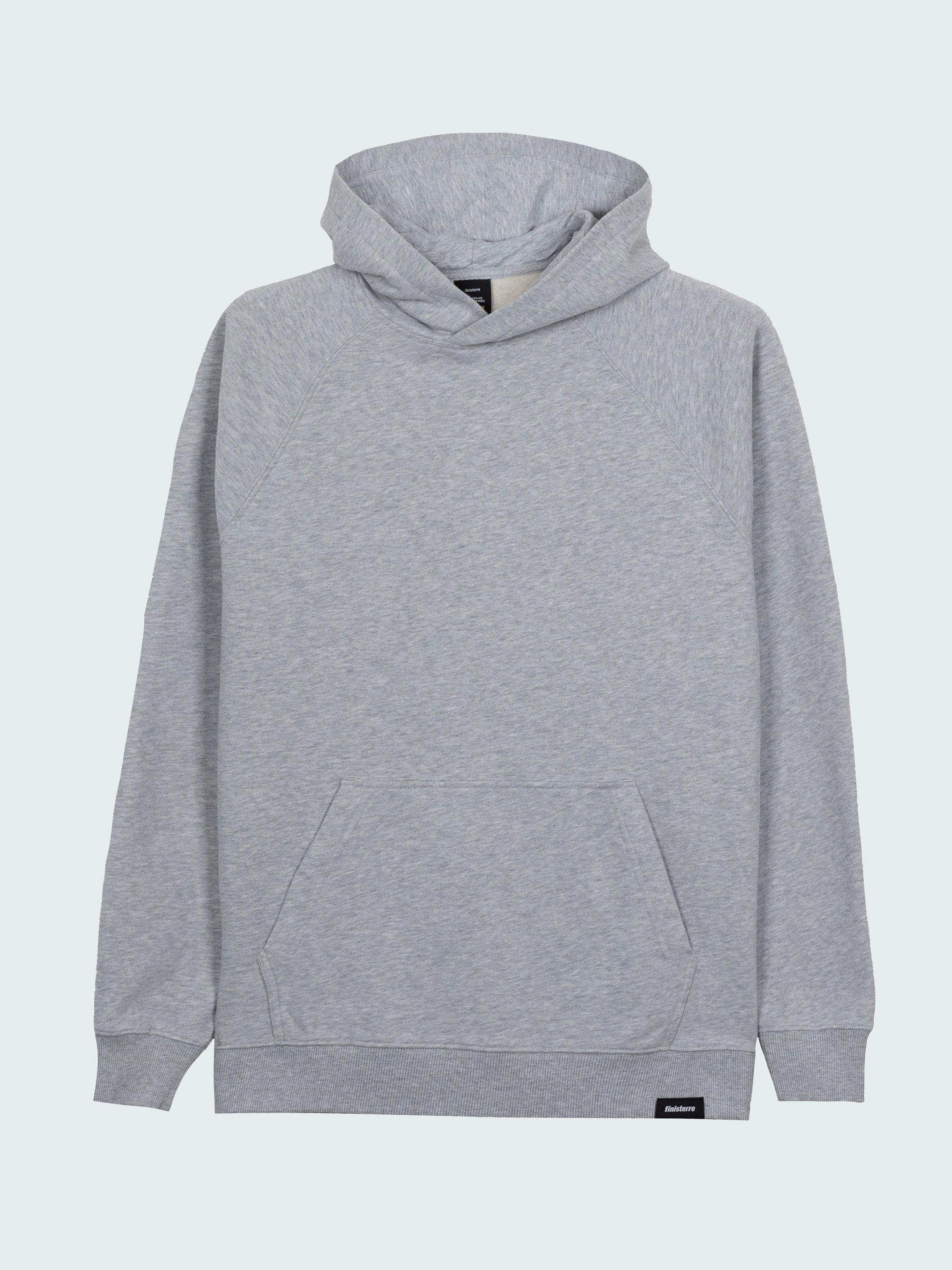 Men's Organic Cotton Hoodie in Grey - Coho | Finisterre