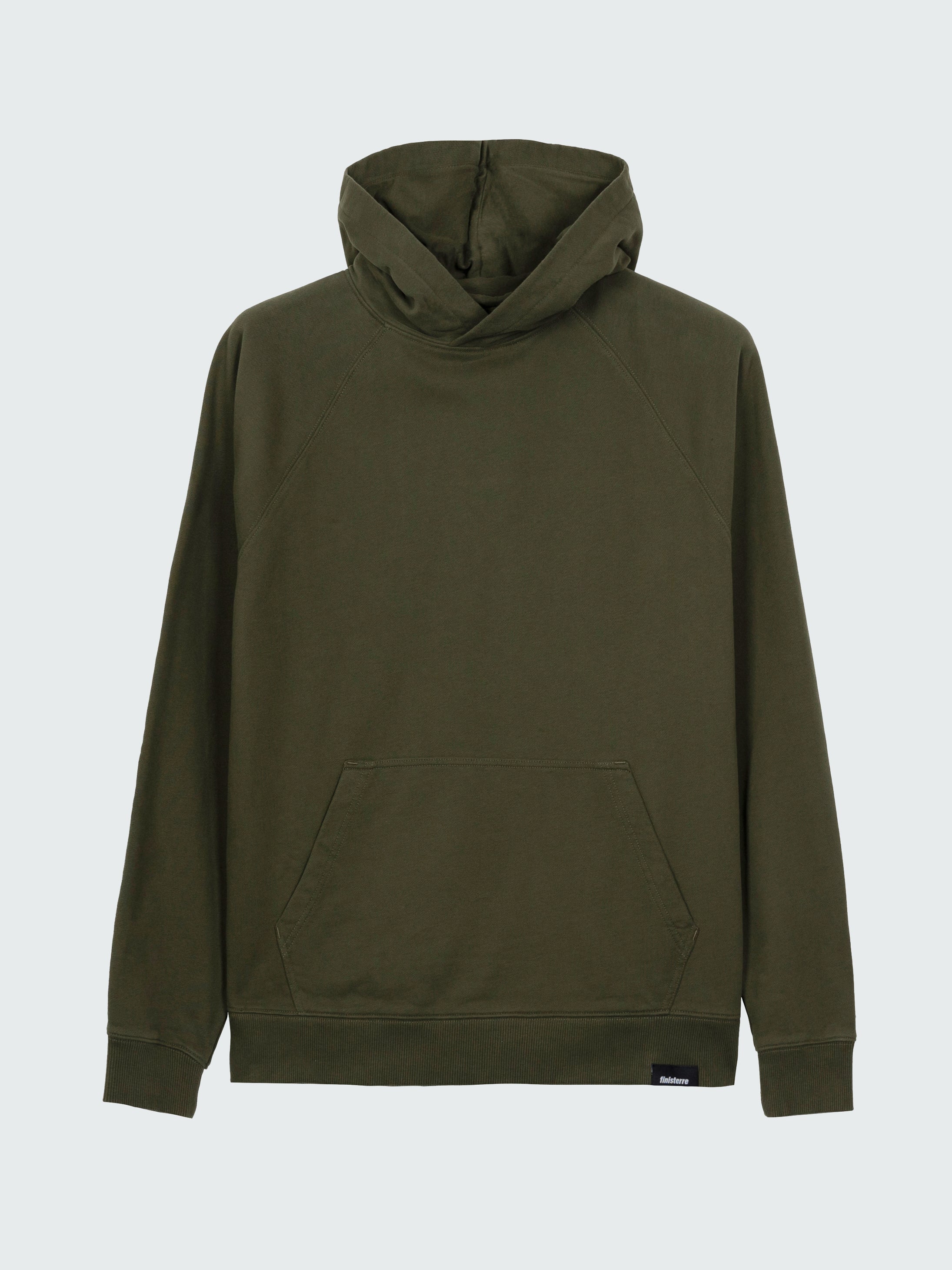 Men's Cotton Hoodie in Green - Coho | Finisterre