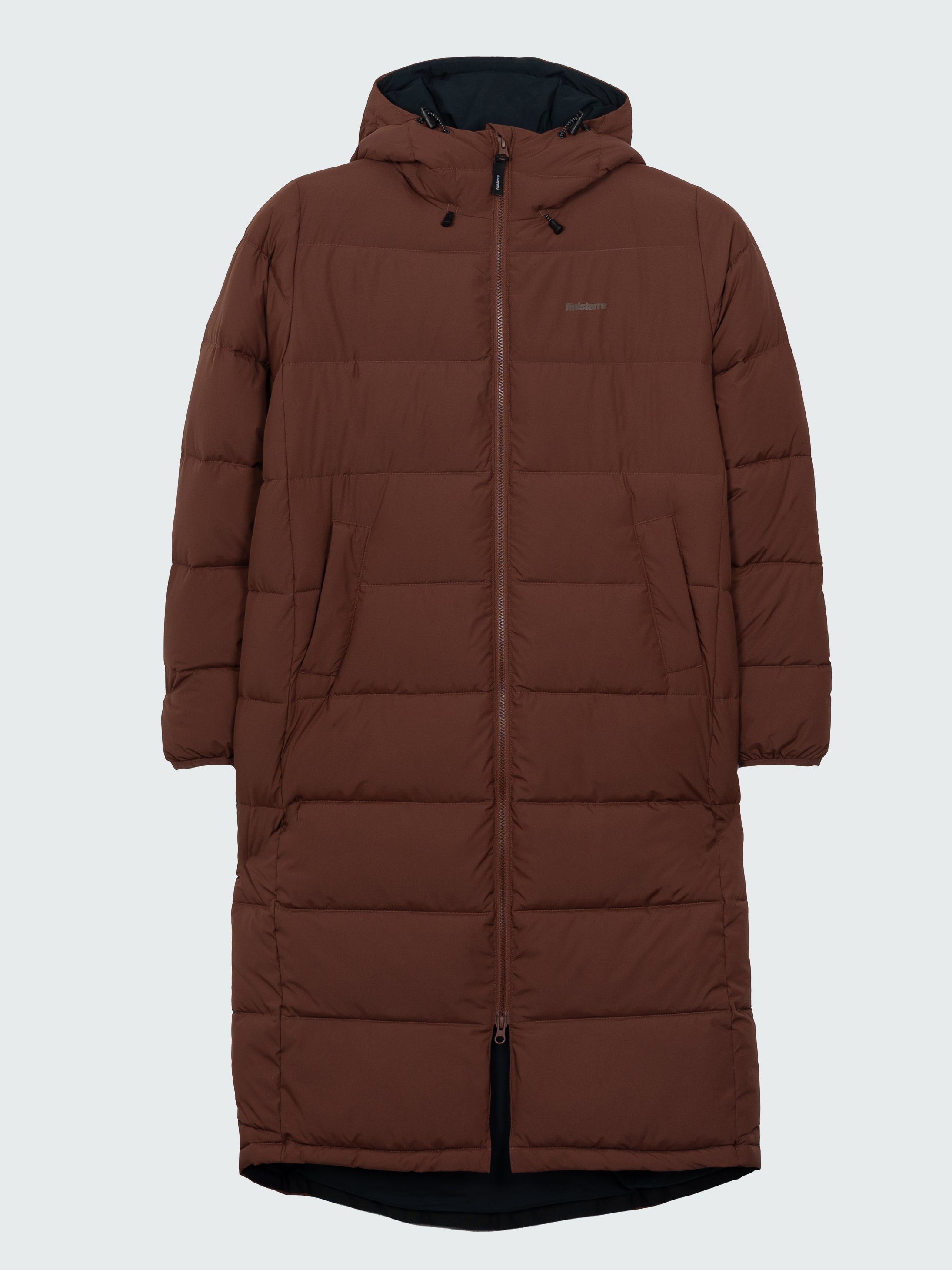 Women's Recycled Coat in Brown - Elova | Finisterre