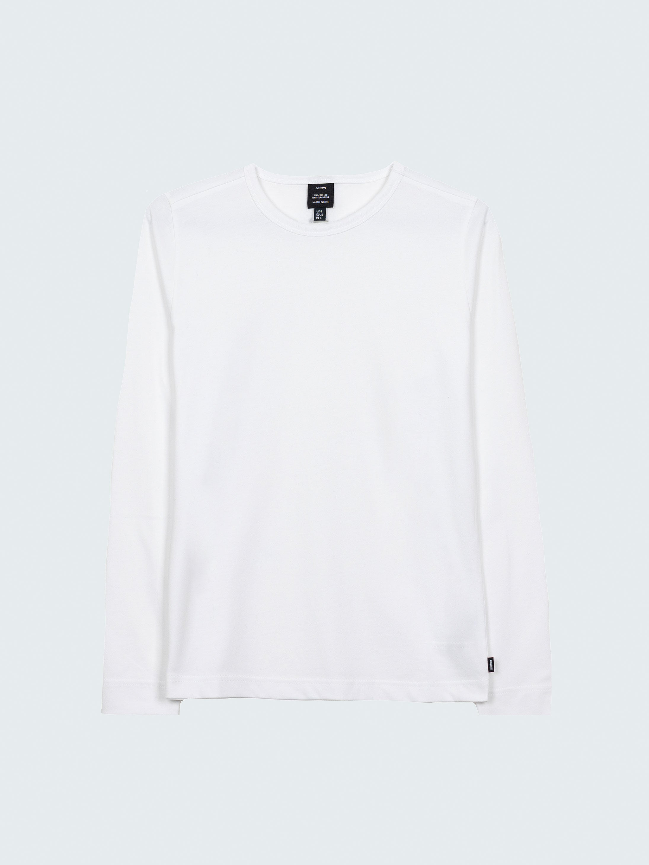 Women's Eldon Long Sleeve T-Shirt in White | Finisterre