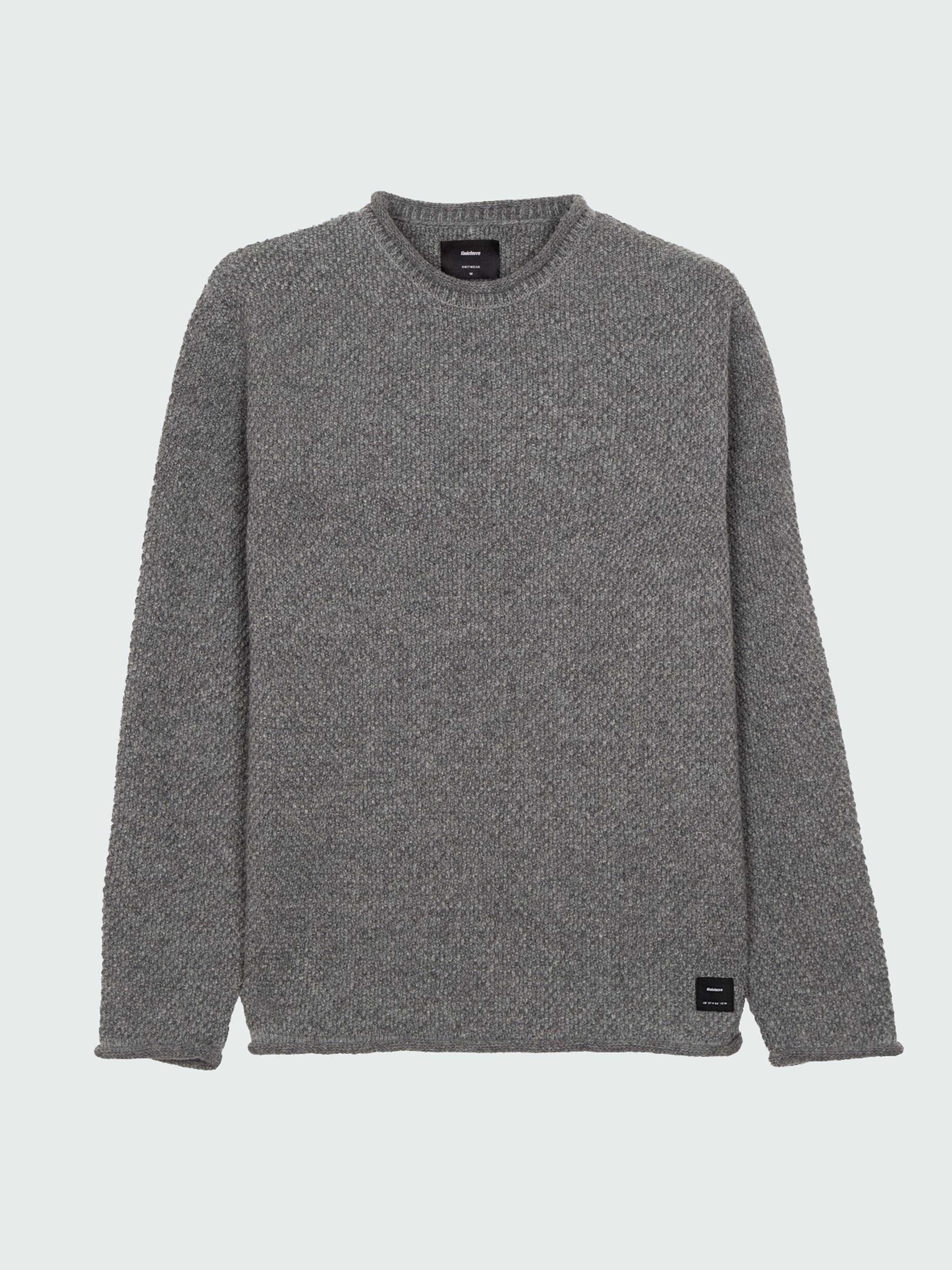 Men's Barents Jumper in Grey Marl | Finisterre