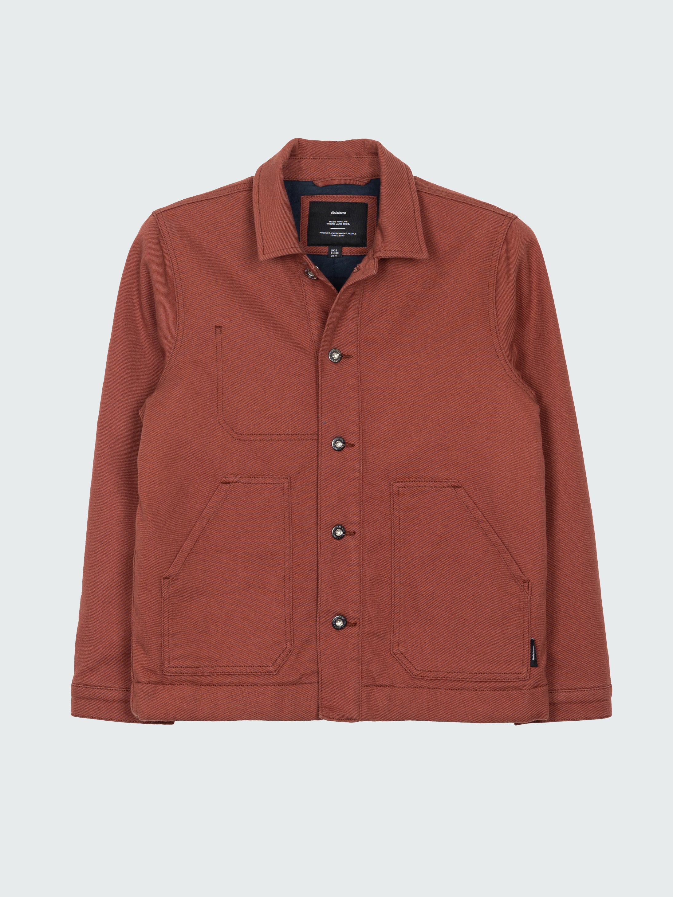Women's Quilted Jacket in Red - Yarrel | Finisterre